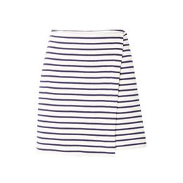 ABOUT YOU Rock 'Caja' Damen Gr&ouml;&szlig;e 34 blau / offwhite