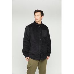 Mazine &Uuml;bergangsjacke "Lincoln" in Schwarz - 69% | Gr&ouml;&szlig;e L | Herren-plussize