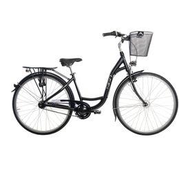 Cityrad SIGN Fahrräder Gr. 43 cm, 28 Zoll (71,12 cm), schwarz für Damen und Herren