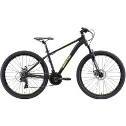 Mountainbike Bikestar Fahrräder Gr. 41 cm, 27,5 Zoll (69,85 cm), schwarz Hardtail für Damen und Herren, Kettenschaltung