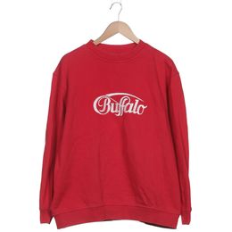 Buffalo London Herren Sweatshirt, rot, Gr. 52