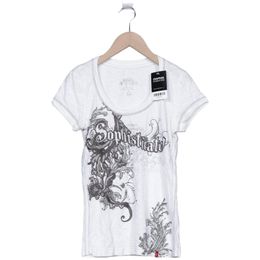 EDC by Esprit Damen T-Shirt, weiß, Gr. 34