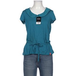 EDC by Esprit Damen Bluse, türkis, Gr. 36