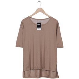 Falconeri Damen T-Shirt, braun, Gr. 42