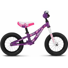 Kinderfahrrad GHOST "POWERKIDDY AL 12 K" Fahrräder Gr. 16 cm, 12 Zoll (30,48 cm), lila Kinder Kinderfahrräder für Damen und Herren