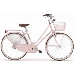 Nostalgierad MBM "Moonlight" Fahrräder Gr. 46cm, 26 Zoll (66,04cm), rosa (rosa + rosa) für Damen