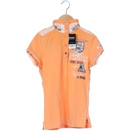 SOCCX Damen Poloshirt, orange, Gr. 34