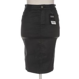 Massimo Dutti Damen Rock, schwarz, Gr. 36