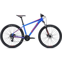 Mountainbike FUJI Bikes "NEVADA 27,5 4.0 LTD" Fahrräder Gr. 33cm, 27,5 Zoll (69,85cm), blau (blau + schwarz) für Damen und Herren, Kettenschaltung