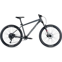 Mountainbike WHYTE BIKES "801" Fahrräder Gr. 48cm, 27,5 Zoll (69,85cm), grau für Damen und Herren, Kettenschaltung