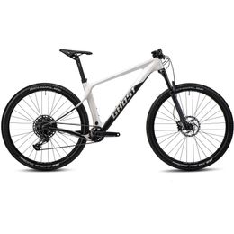 Mountainbike GHOST "Lector SF LC" Fahrräder Gr. 44 cm, 29 Zoll (73,66 cm), grau (hellgrau, schwarz) für Damen und Herren, Kettenschaltung