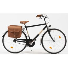 Singlespeed "Citybike 603 Man" Gr. 50, schwarz (schwarz, schwarz), VENICE - I LOVE ITALY, Fahrräder, 50cm, 28 Zoll (71,12cm), für Herren