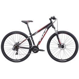 Mountainbike FUJI Bikes "NEVADA 3.0 LE - 27,5 / 29 Zoll" Fahrräder Gr. 38cm, 29 Zoll (73,66cm), schwarz (schwarz + schwarz) für Damen und Herren, Kettenschaltung