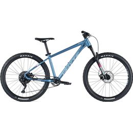 Mountainbike WHYTE BIKES "802" Fahrräder Gr. 41cm, 27,5 Zoll (69,85cm), blau für Damen und Herren, Kettenschaltung