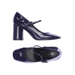 Zara Damen Pumps, marineblau, Gr. 36