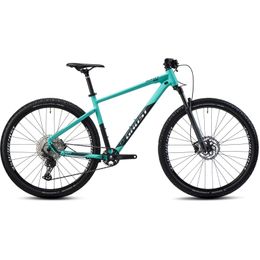 Mountainbike GHOST "Kato Pro AL" Gr. 36, grün (grün, schwarz), Fahrräder, 36cm, 27,5 Zoll (69,85cm), für Damen und Herren, Kettenschaltung