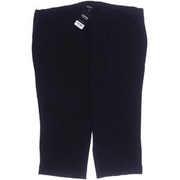 Ulla Popken Damen Stoffhose, schwarz, Gr. 56