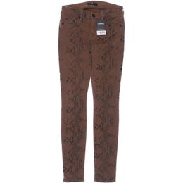 7 For All Mankind Damen Stoffhose, braun, Gr. 27