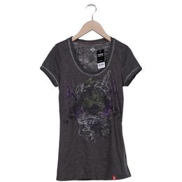 EDC by Esprit Damen T-Shirt, grau, Gr. 36