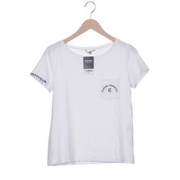 comma, Comma Damen T-Shirt, weiß, Gr. 36