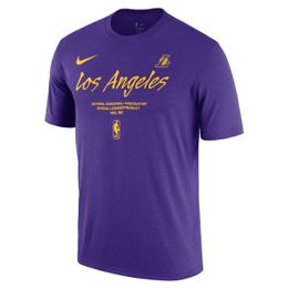 Los Angeles Lakers Essential Nike NBA-T-Shirt für Herren - Lila