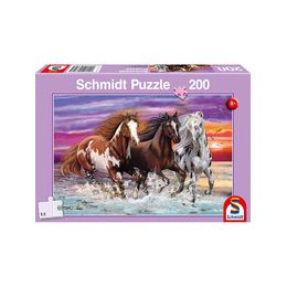 Schmidt Spiele 200tlg. Puzzle "Wildes Pferde-Trio" - ab 8 Jahren