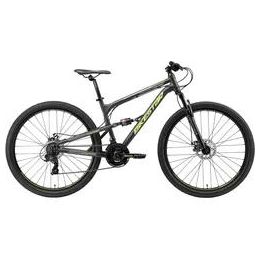 Mountainbike Bikestar Fahrräder Gr. 45cm, 29 Zoll (73,66cm), schwarz für Damen und Herren, Kettenschaltung