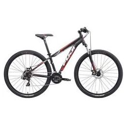 Mountainbike Fuji BIKES "NEVADA 3.0 LE - 27,5 / 29 Zoll" Fahrräder Gr. 58cm, 29 Zoll (73,66cm), schwarz (schwarz + schwarz) für Damen und Herren, Kettenschaltung