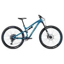 Mountainbike WHYTE BIKES "T-140 RS 29ER" Fahrräder Gr. 44cm, 29 Zoll (73,66cm), blau für Damen und Herren, Kettenschaltung