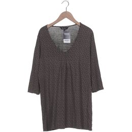 Ulla Popken Damen Langarmshirt, grün, Gr. 42