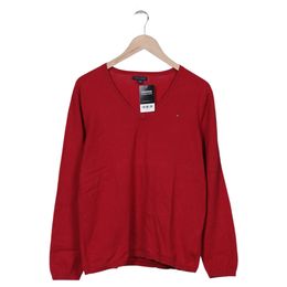 Tommy Hilfiger Damen Pullover, rot, Gr. 44