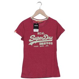 Superdry Damen T-Shirt, pink, Gr. 36