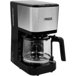 246031 Kaffeemaschine Schwarz, Silber Fassungsvermögen Tassen=12 - Princess