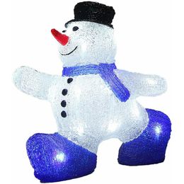 Monzana Led Acryl Figur Weihnachten Außen Innen Schneemann Santa Eisbär Pinguin Teddy Hirsch Wichtel Stern Weihnachtsmann Weihnachtsdekoration