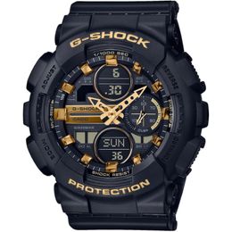 Chronograph Casio G-SHOCK "GMA-S140M-1AER" Armbanduhren schwarz Herren Quarzuhren Quarzuhr, Armbanduhr, Damen, Herren, digital, bis 20 bar wasserdicht