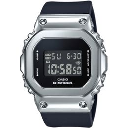 Chronograph Casio G-SHOCK "GM-S5600-1ER" Armbanduhren schwarz Damen Quarzuhren Quarzuhr, Armbanduhr, Damen, Herren, digital, bis 20 bar wasserdicht