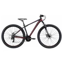 Mountainbike Bikestar Fahrräder Gr. 43cm, 29 Zoll (73,66cm), schwarz für Damen und Herren, Kettenschaltung