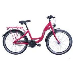 Jugendfahrrad Hawk BIKES "City Wave GIRLS" Fahrräder Gr. 35cm, 24 Zoll (60,96cm), pink (rosa) Kinder für Damen