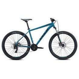 Mountainbike Fuji BIKES "Fuji Nevada 27,5 1.9" Fahrräder Gr. 38cm, 27,5 Zoll (69,85cm), blau (blau + schwarz) für Damen und Herren, Kettenschaltung