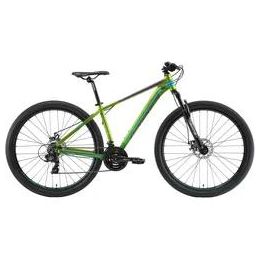 Mountainbike Bikestar Fahrräder Gr. 43cm, 29 Zoll (73,66cm), grün für Damen und Herren, Kettenschaltung