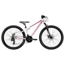 Mountainbike Bikestar Fahrräder Gr. 33cm, 26 Zoll (66,04cm), weiß für Damen und Herren, Kettenschaltung