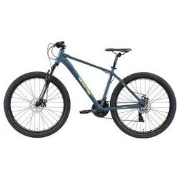 Mountainbike Bikestar Fahrräder Gr. 46cm, 27,5 Zoll (69,85cm), blau für Damen und Herren, Kettenschaltung