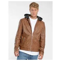 Lederjacke Maze "42020525" Gr. XXL, braun (cognac) Herren Jacken