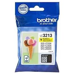 Brother LC3213Y Original Tintenpatrone Gelb