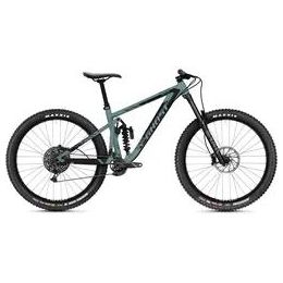 Mountainbike GHOST "Riot EN AL Essential" Fahrräder Gr. 49cm, 29 Zoll (73,66cm), grau (graublau, schwarz) für Damen und Herren, Kettenschaltung