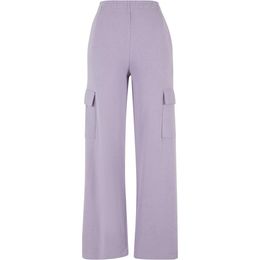 Urban Classics Cargo Pants female Purple size XL