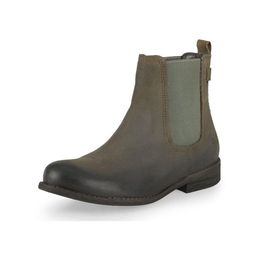 felmini Chelsea Boots 'Oderg A694' Damen Gr&ouml;&szlig;e 42 gr&uuml;n Winterschuhe