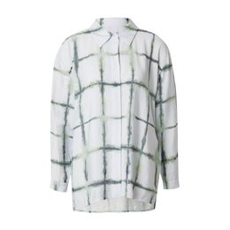 MUNTHE Bluse 'LASEIA' Damen Größe XL marine / grün / mint
