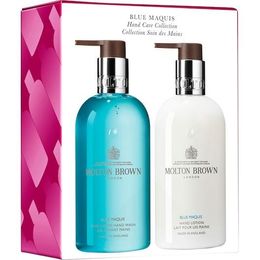 Molton Brown Handpflege Hand Wash Blue Maquis Hand Care Collection Blue Maquis Fine Liquid Hand Wash 300 ml + Blue Maquis Hand Lotion 300 ml