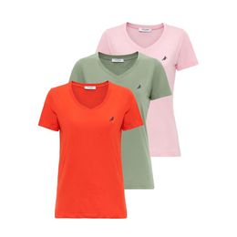 Moxx Paris Shirt female Green, Pink, Red size S